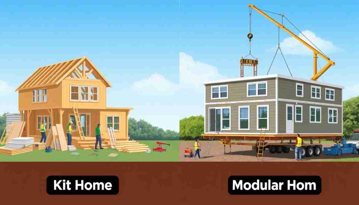 What Is The Difference Between A Kit Home And A Modular Home