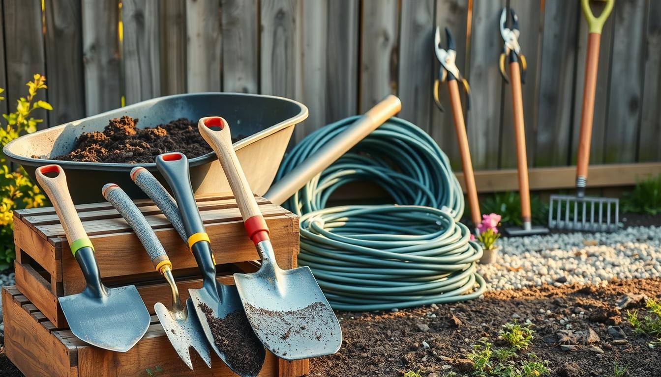 DIY Garden Borders and Pathways Using Recycled Materials